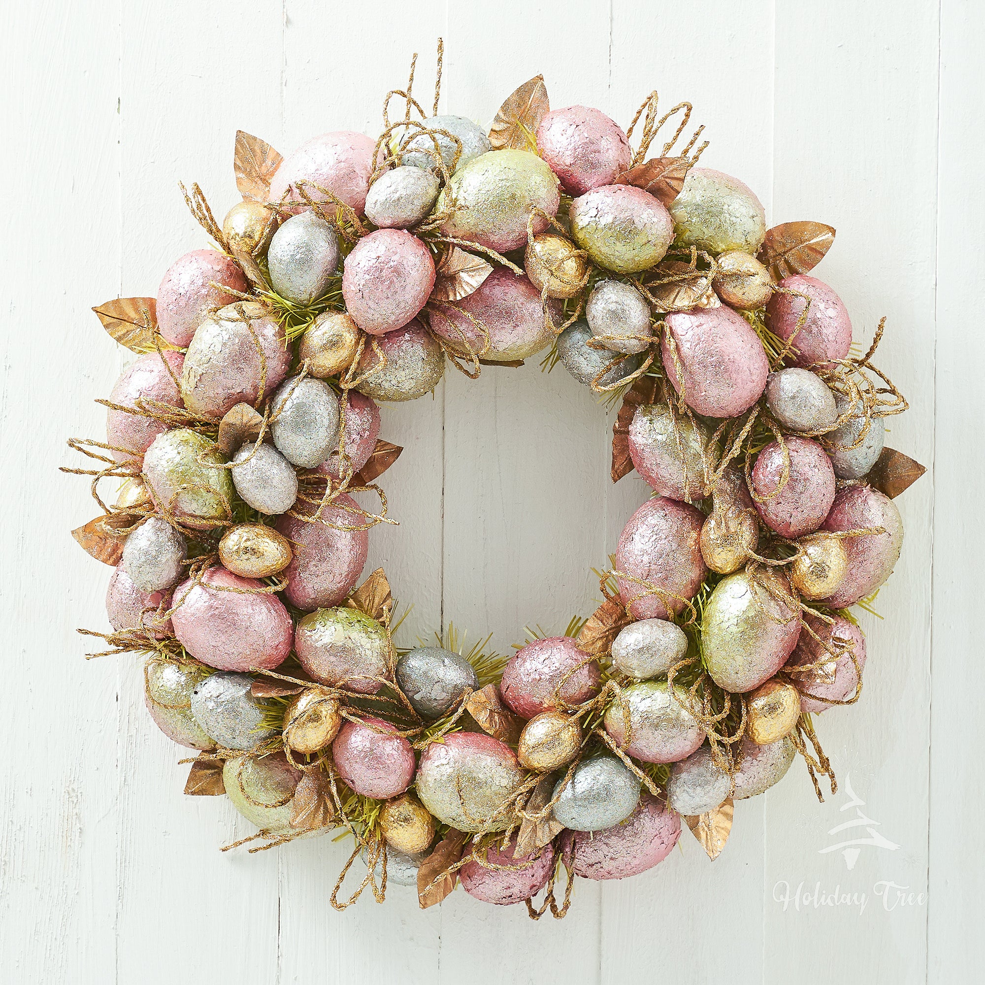 Easter egg wreath store