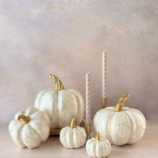 Capiz Ivory Pumpkin – Holiday Tree