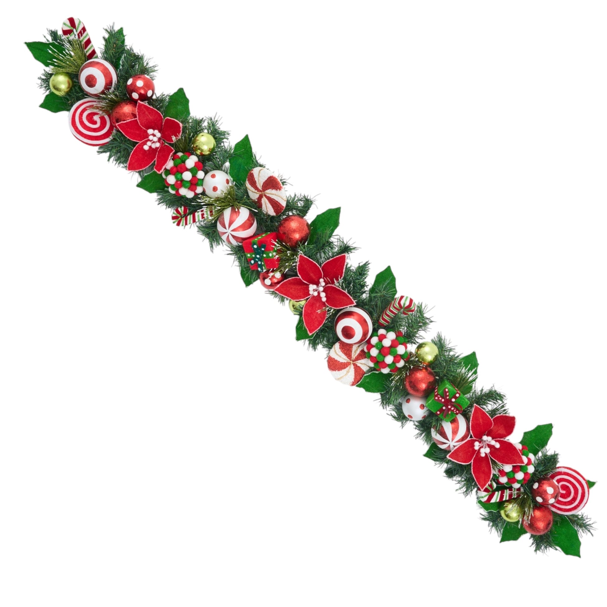 Christmas Peppermint Garland - Final sale / Non-returnable and Non-ref ...