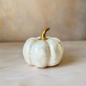 Capiz Ivory Pumpkin – Holiday Tree