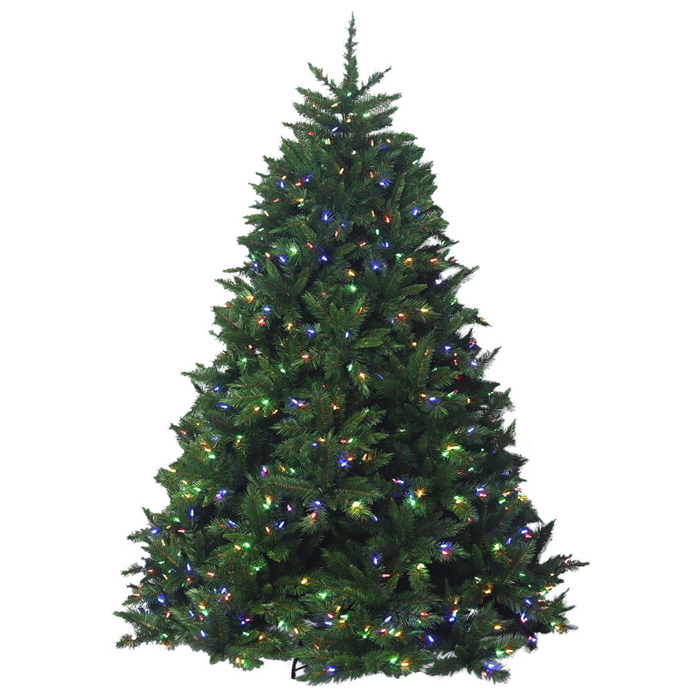 Brunswick Spruce Christmas Tree With Clear LEDs | Holiday Tree ...